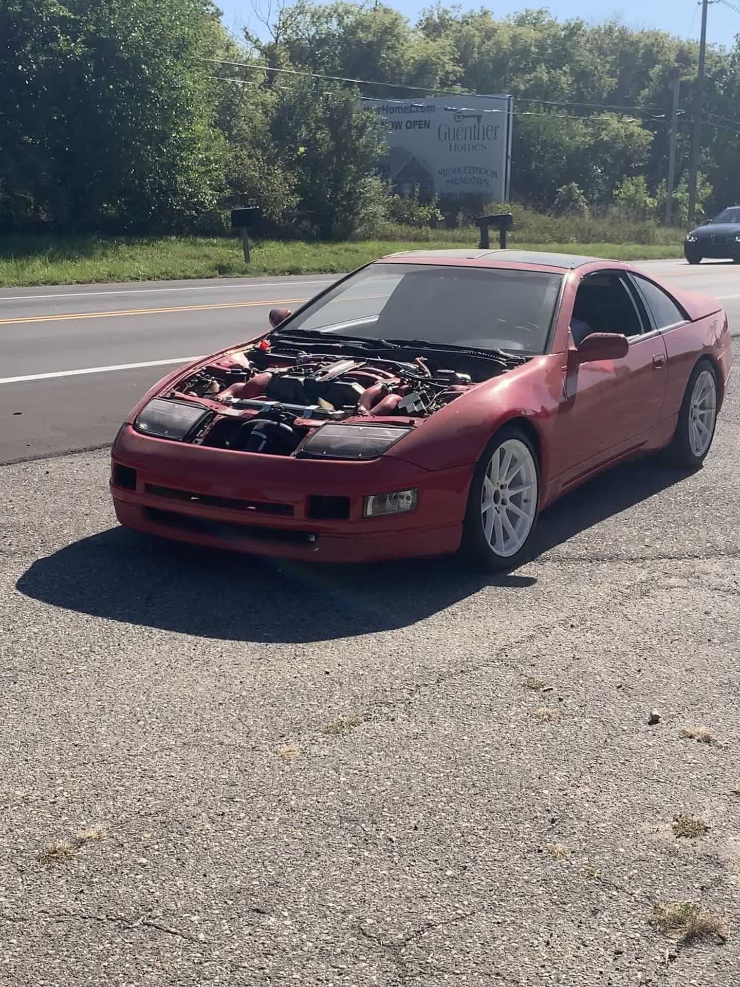 300zx burnout