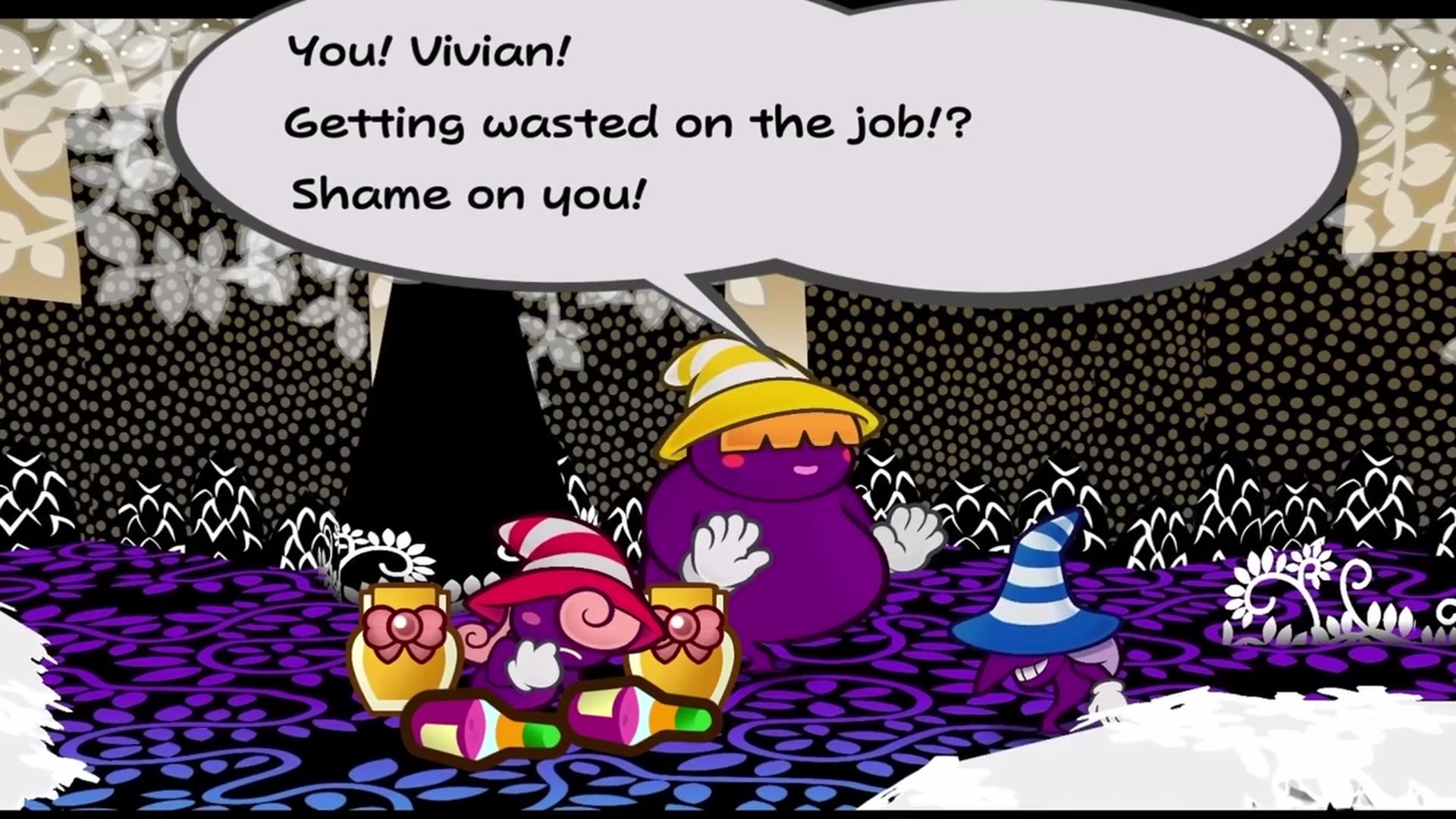 Beldam is a spiteful character in TTYD, so I put in Filthy Frank's ...