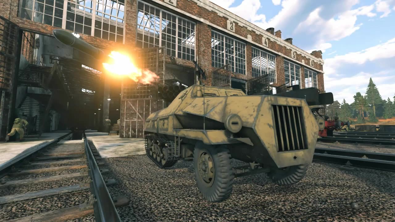 Enlisted : Make Panzerwerfer half-tracked multiple rocket launchers ...