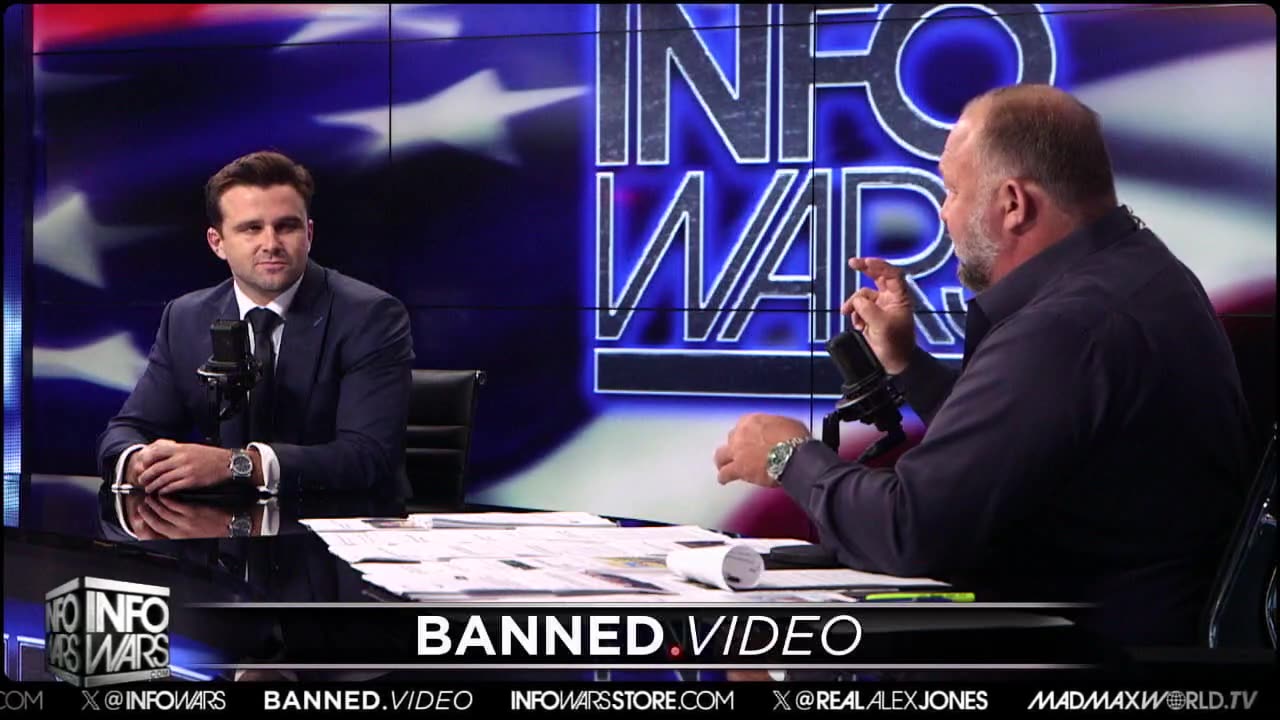 Viral Talk Show Host Jackson Hinkle Joins Alex Jones Live In-Studio For ...