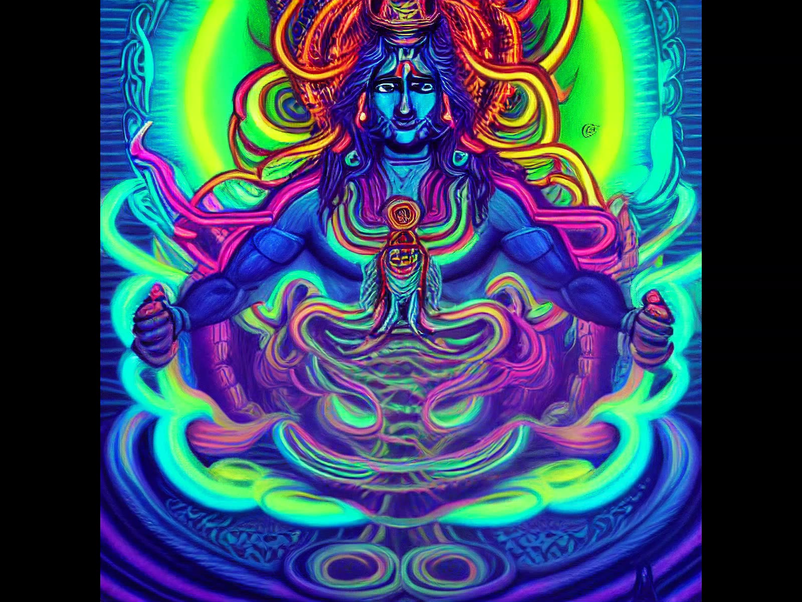 PSY Psychedelic RAVE trippy trance dance Goa unique visuals