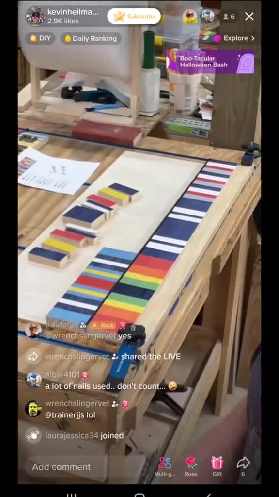 This is AWESOME!! Another amazing Veteran got a ribbon rack!!