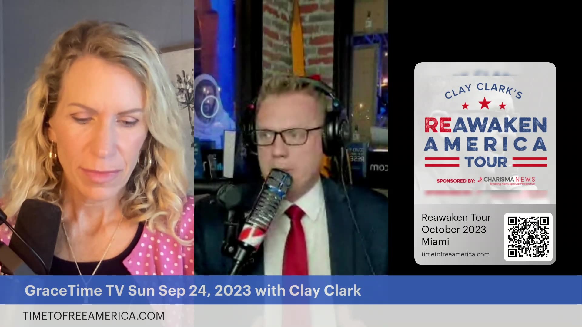 GraceTime TV LIVE: Clay Clark returns. Wake Up America!