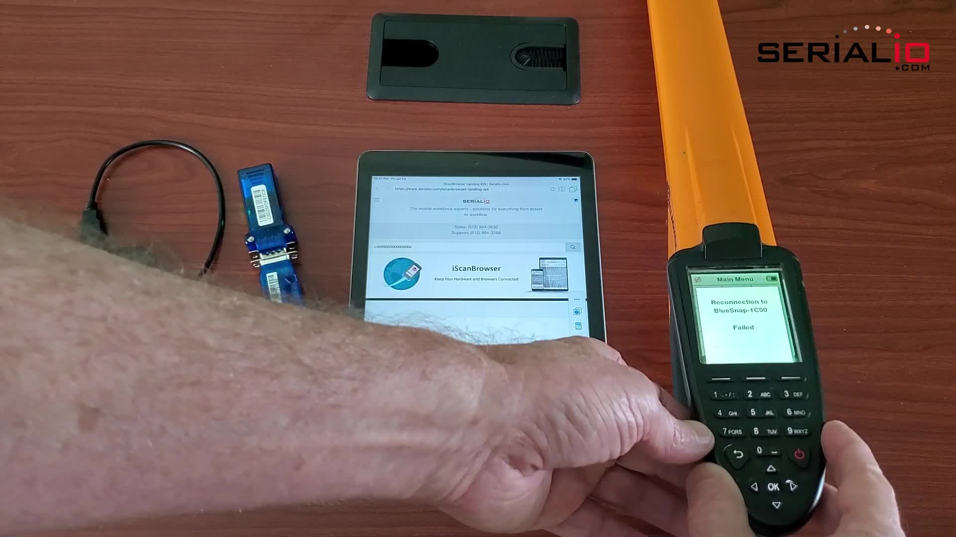 Manual Connect Gallagher HR5 Livestock RFID Reader to iPad with SPP-BLE ...