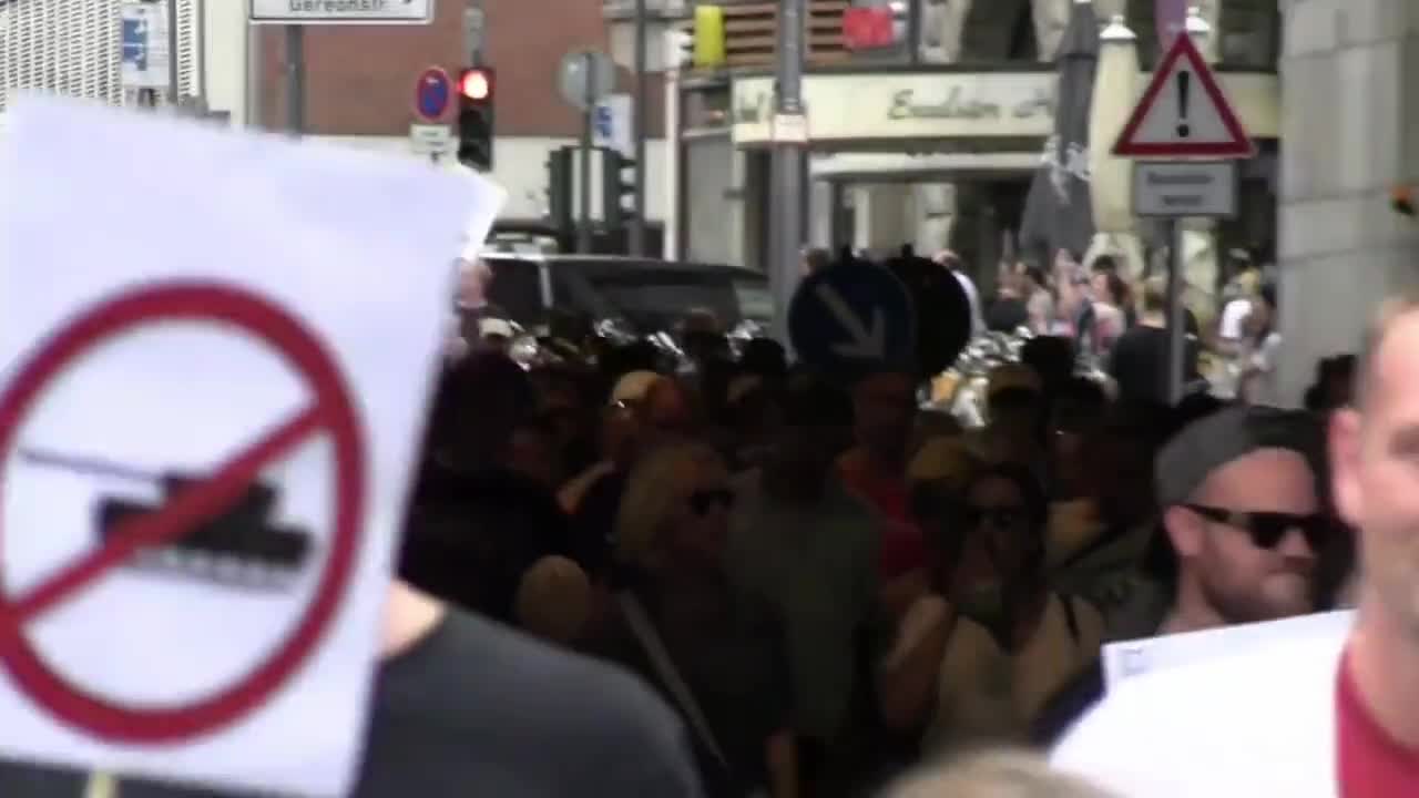 Germans Flood the Streets in Anti-Government Protest, Demanding Lifting ...