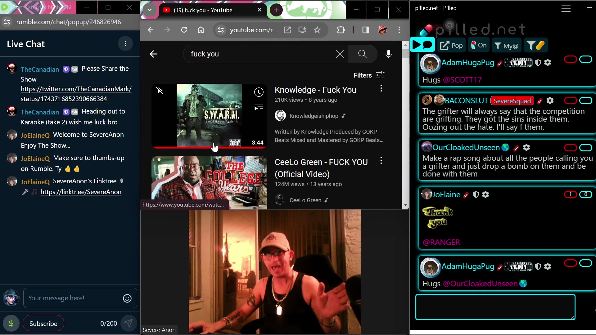 Saturday Night ChillStream - Possible Panel - #SipsForShips