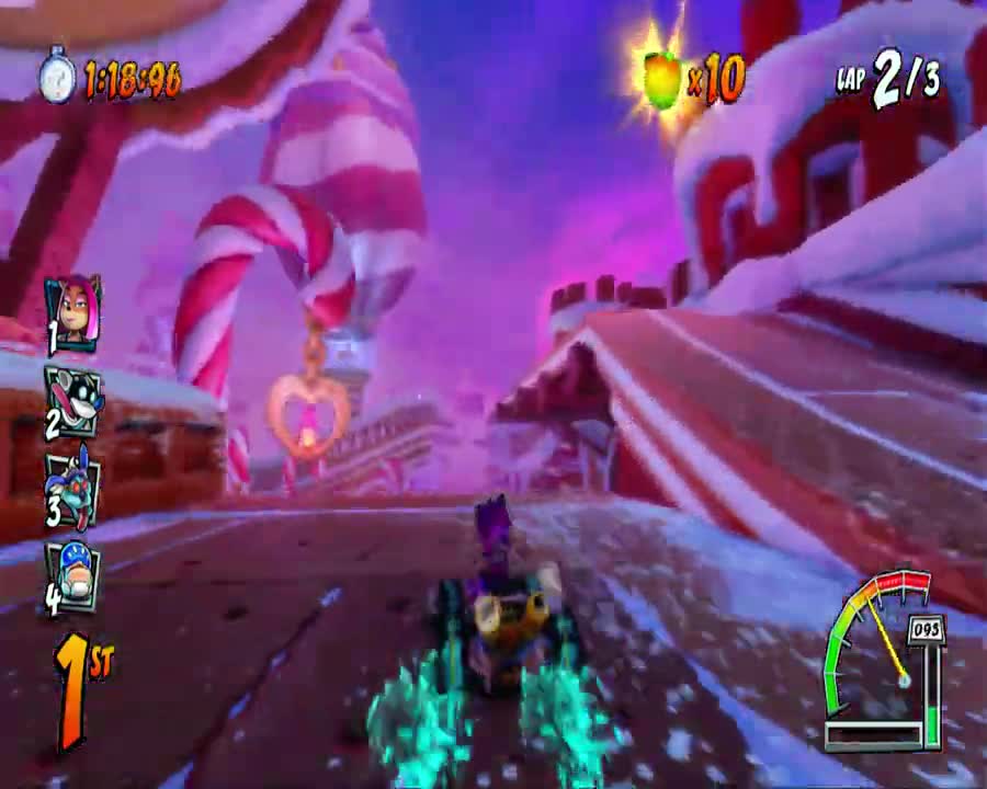 Crash Team Racing Nitro Fueled - Pink Liz Exotic Skin Gameplay