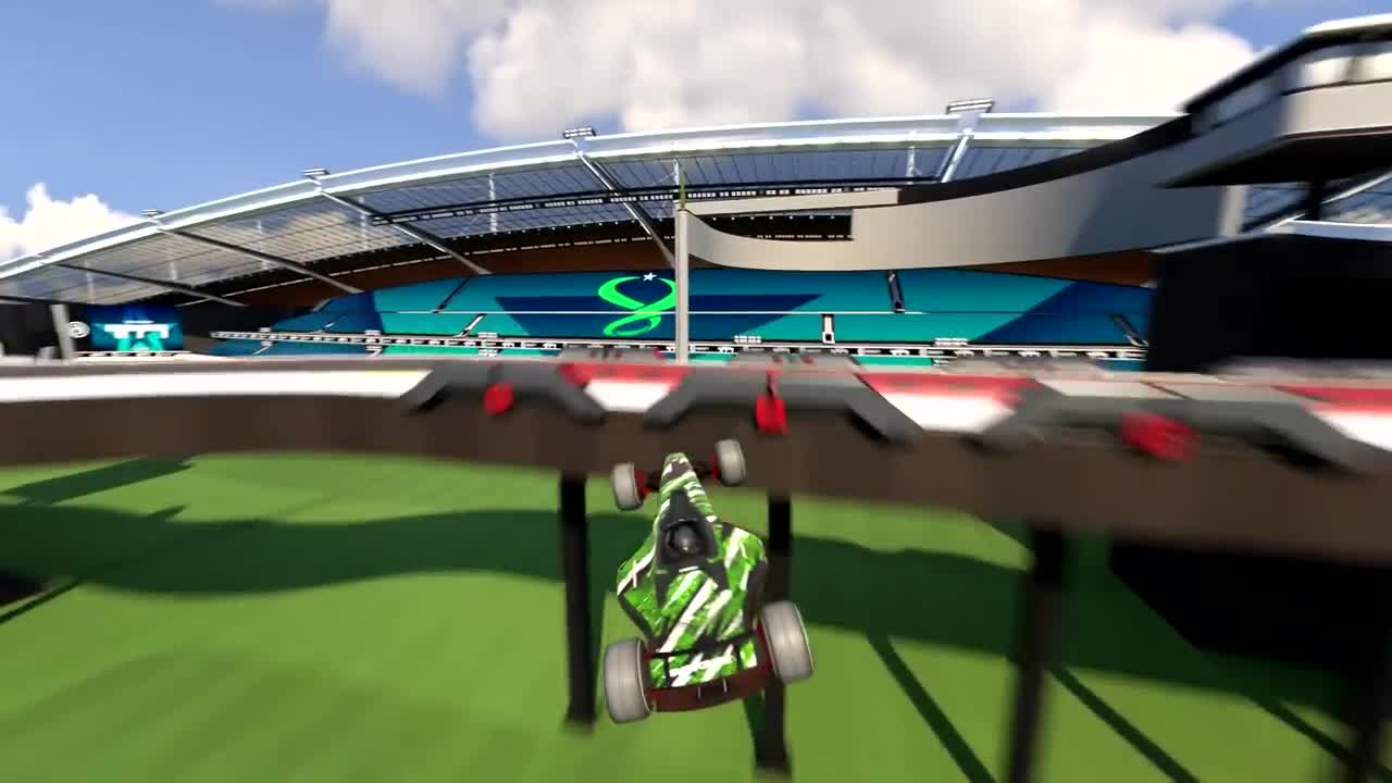 I built the Fastest Map where you only Press Forward (Trackmania 2020)