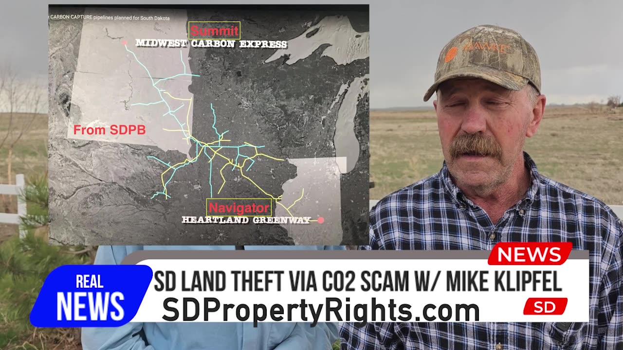 Quick Update on Hazardous CO2 Pipeline Land Theft w/Mike Klipfel