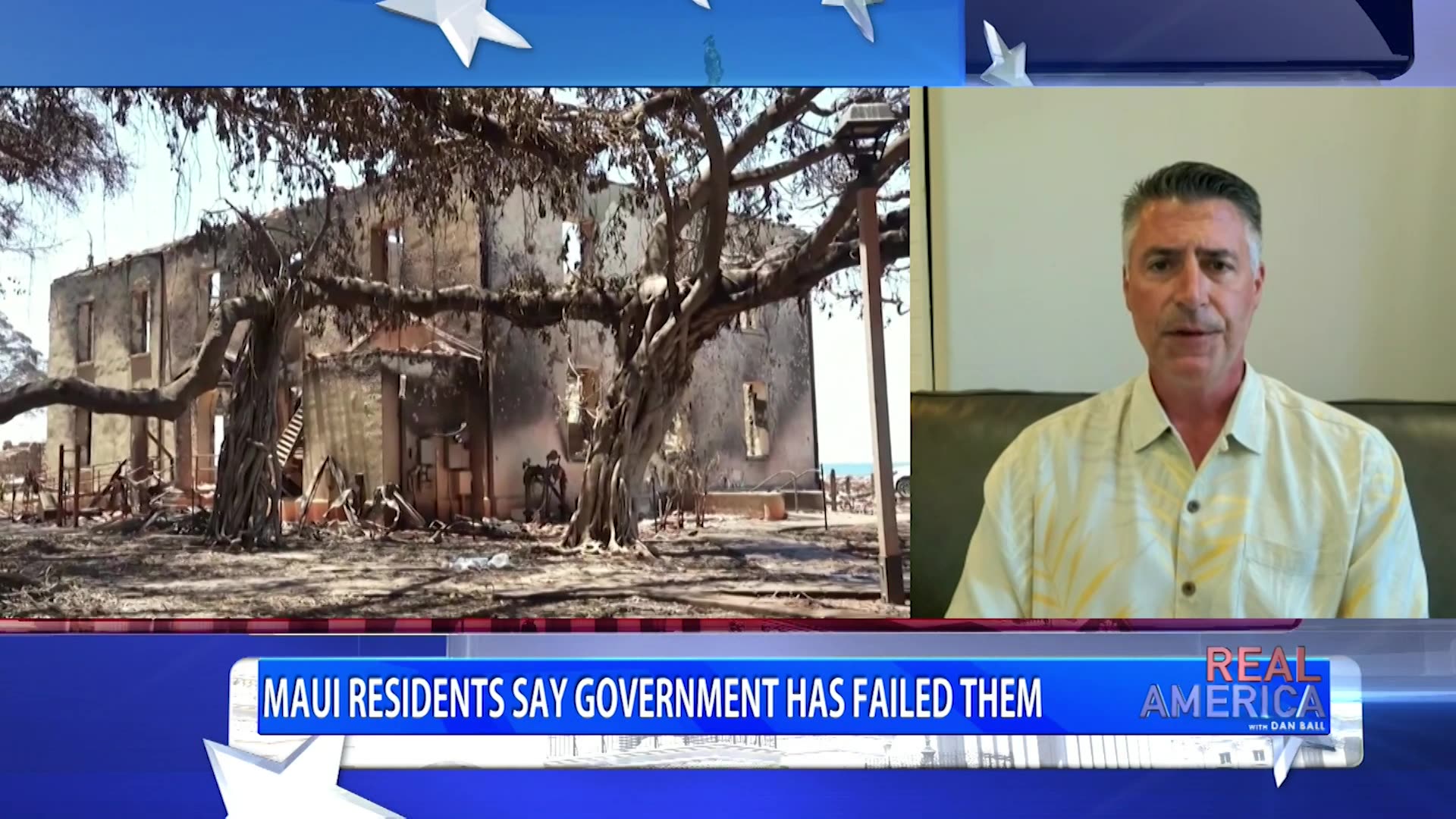 REAL AMERICA -- Dan Ball W/ Kelly Armstrong, Maui Residents Say Gov ...