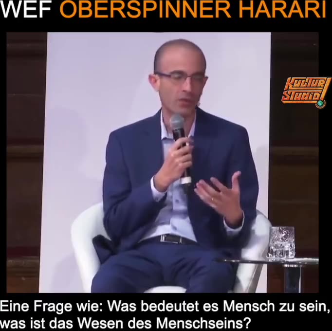 Harari: Will soon be able to engeneer humans!