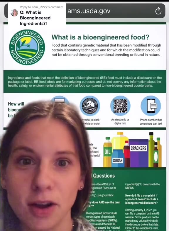 WHAT IS BIOENGINEERED FOOD?