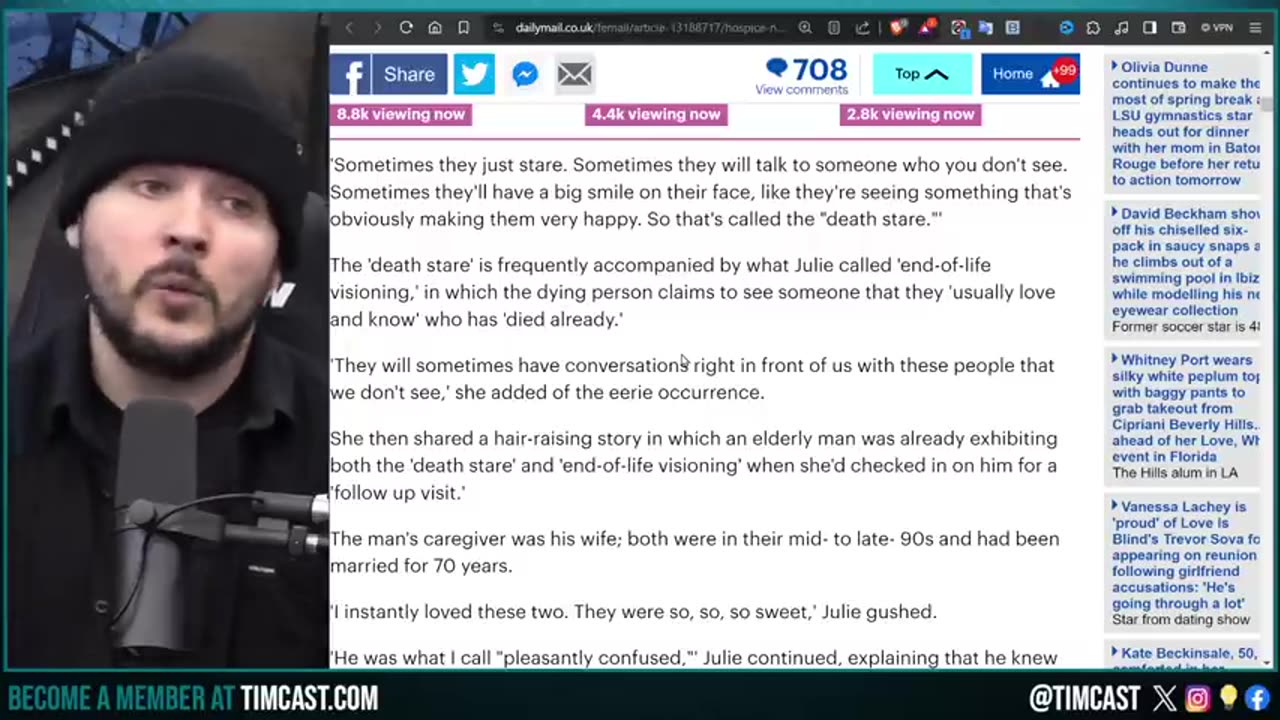 THE DEATH STARE, The Truth About Dying And Seeing Lost Loved Ones, Mr ...