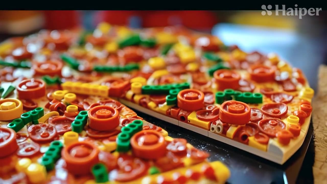 pizza lego