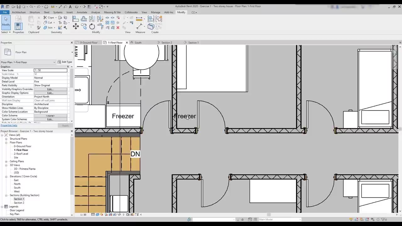 Revit - Complete tutorial for Beginners - Vol.2 Revit Architecture ...