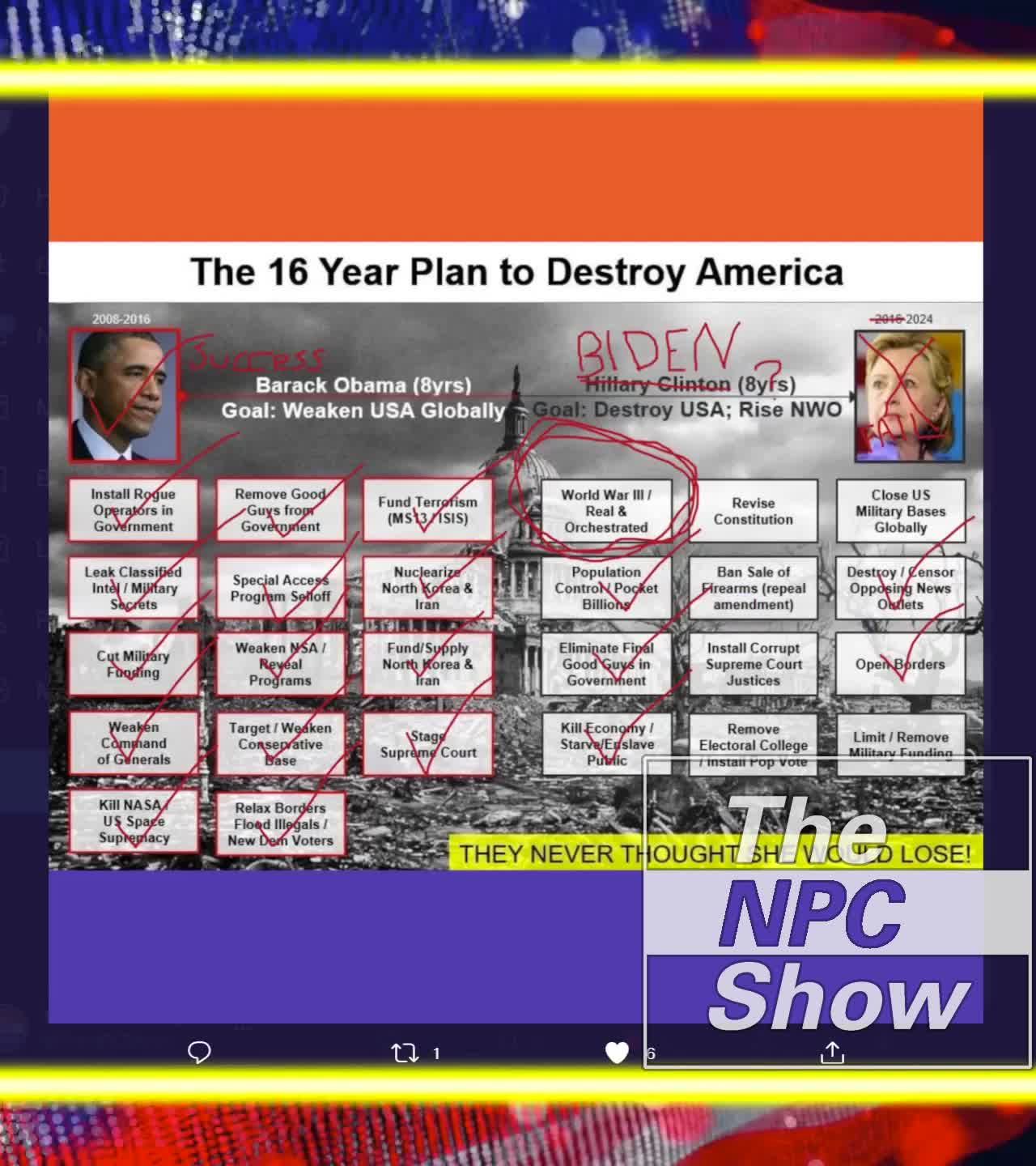 REVISED The 16 Year Plan To Destroy America