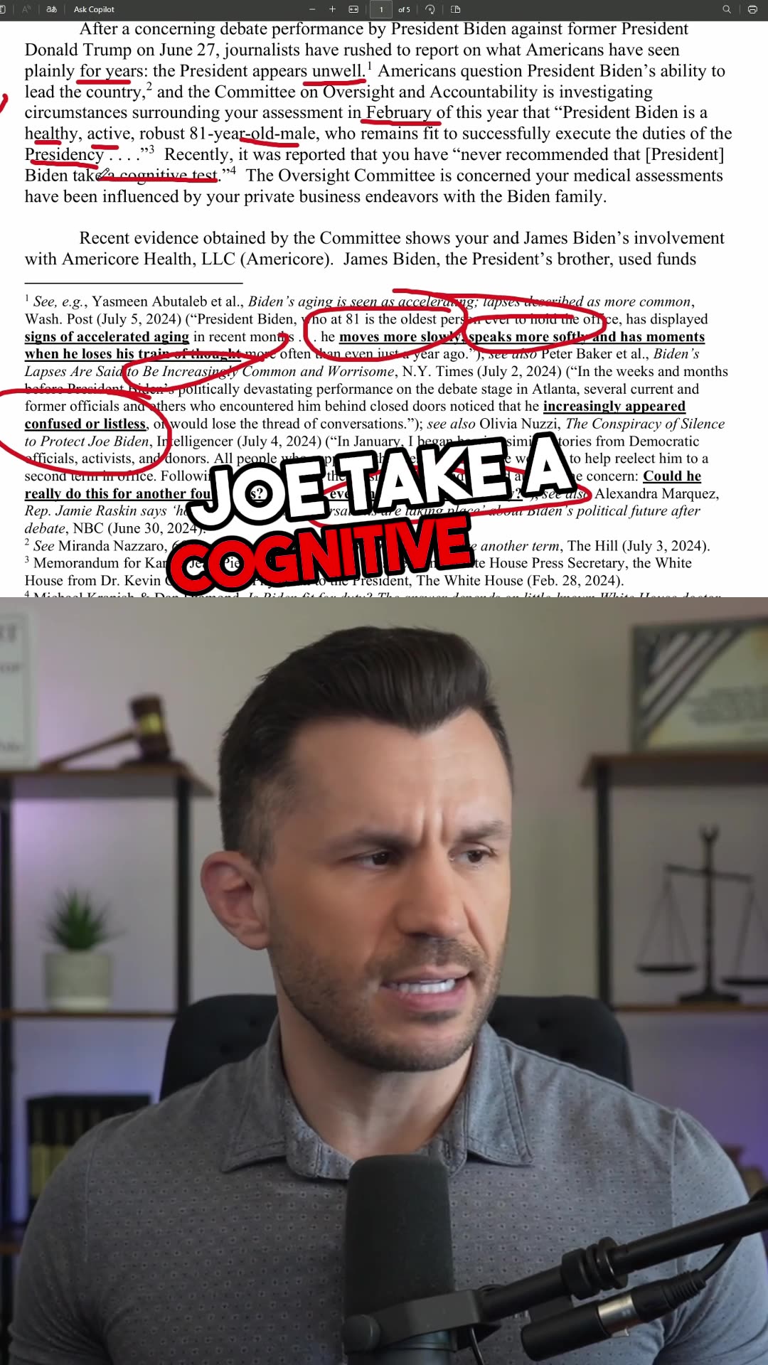 Oversight Committee PROBES Biden's Doctor