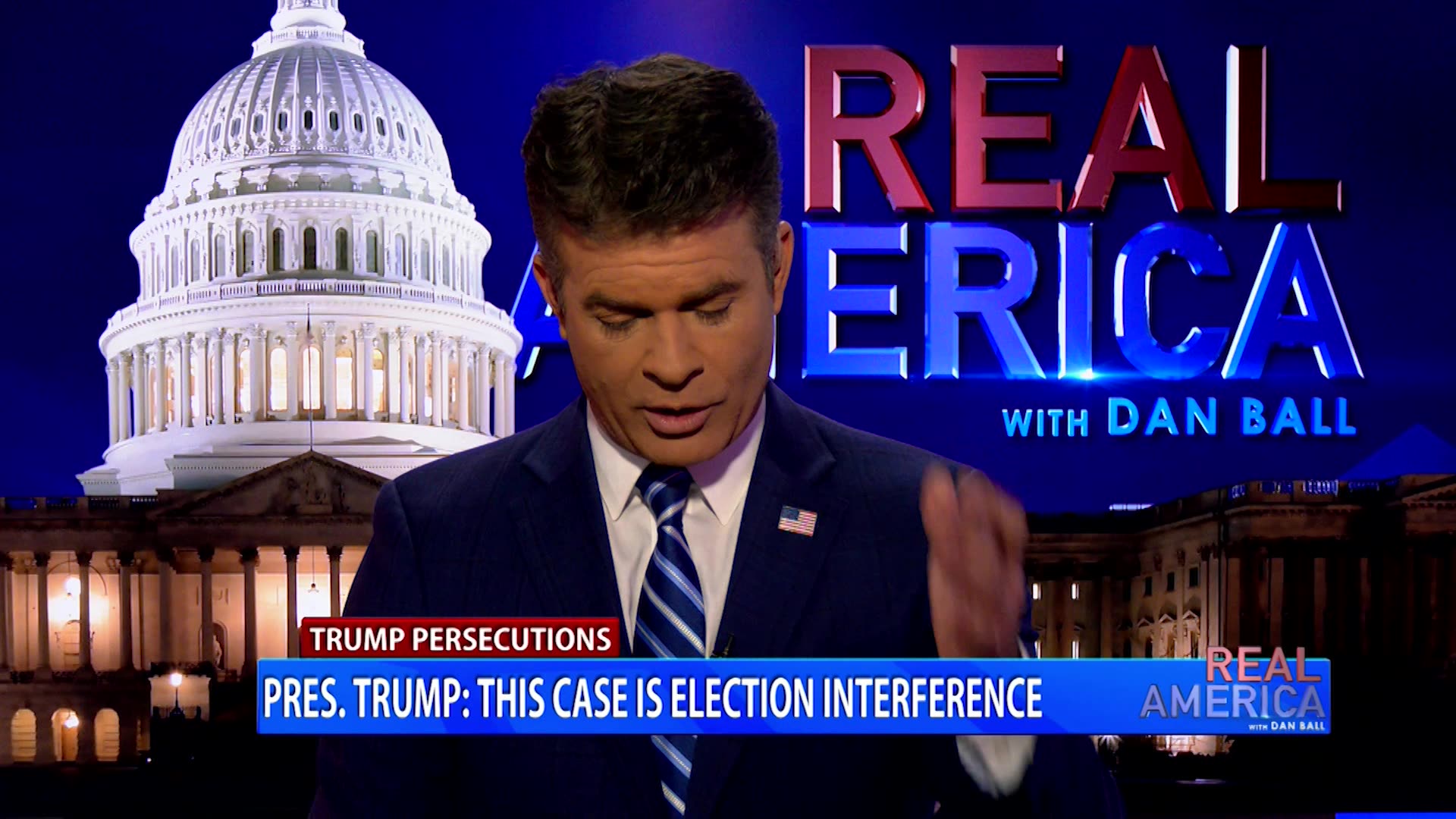 REAL AMERICA -- Dan Ball W/ Andrew Giuliani, Trump Attorneys Corner ...