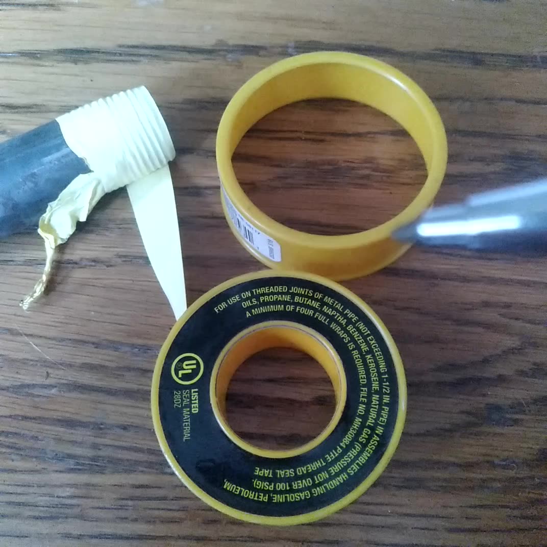 Pipe Threads With Natural Gas What Tape