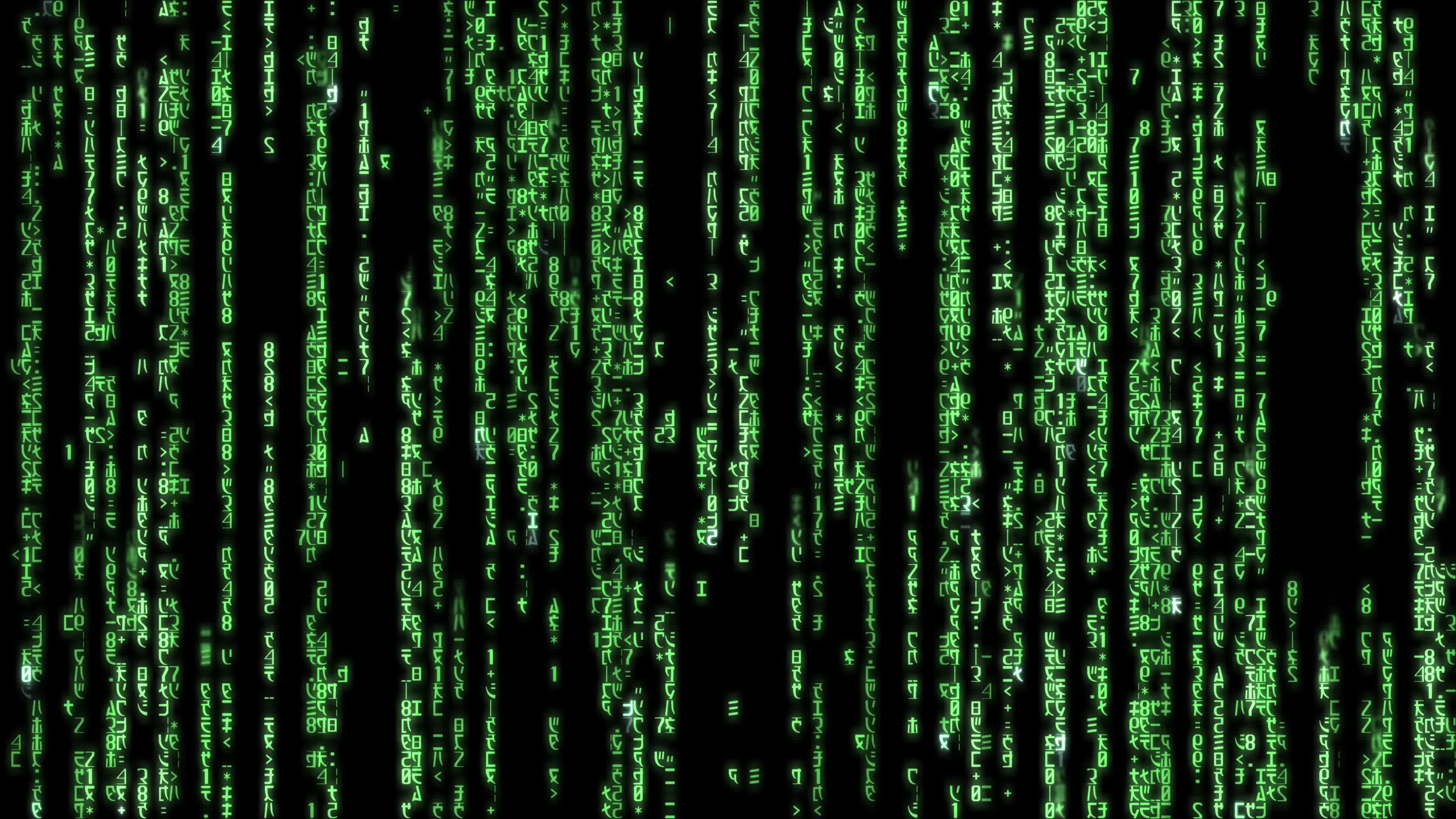 The Matrix Trilogy Screensaver 4K Effects Showcase