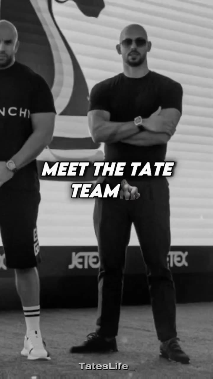 The Tate team 👊💪