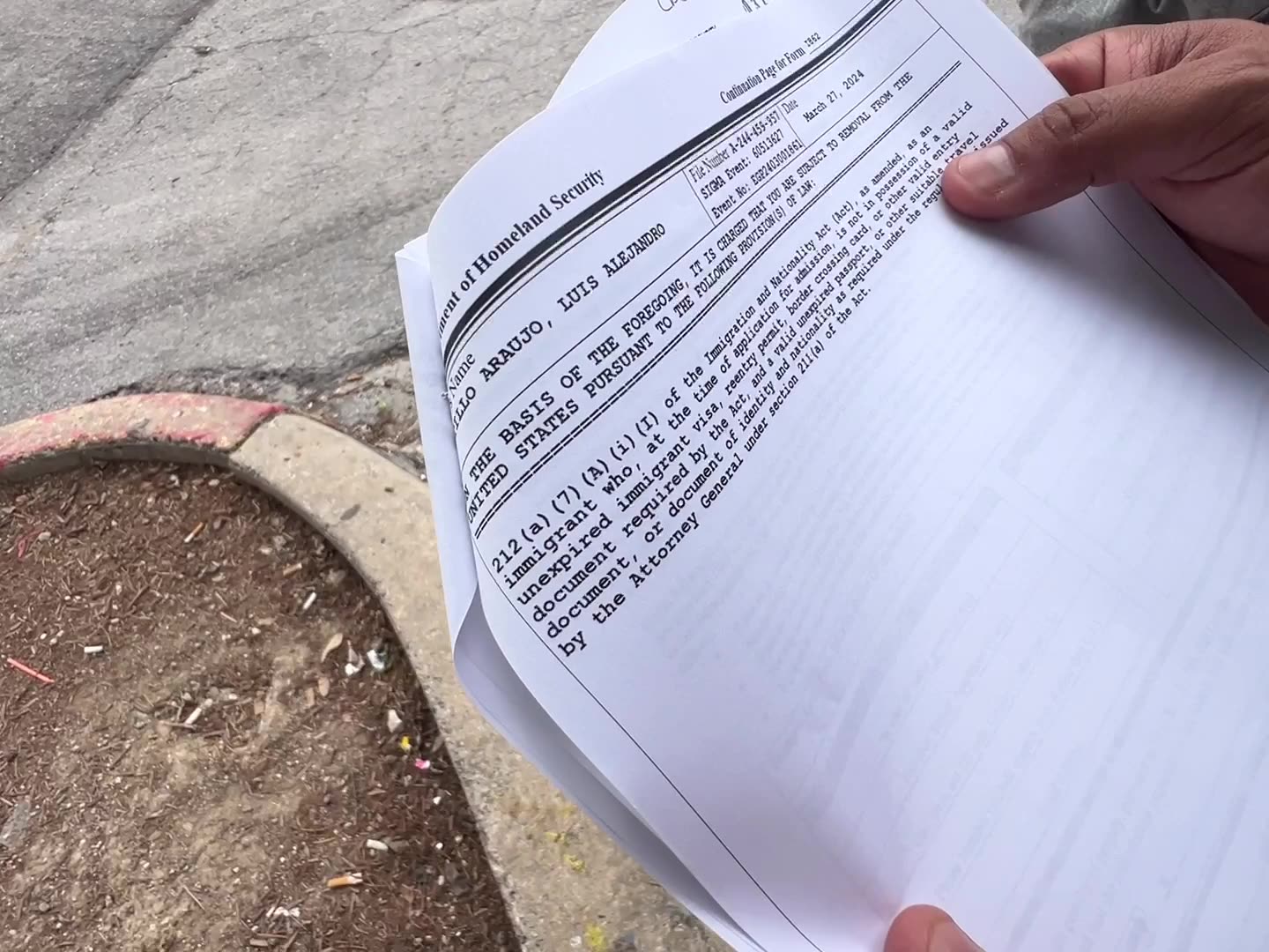 What’s the difference in paperwork entering thru the River w/o an appt ...