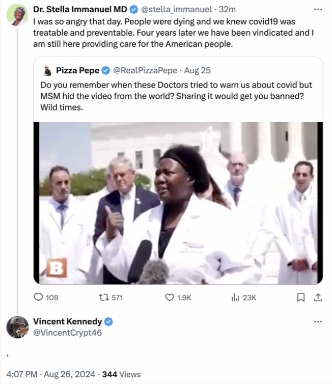 Dr. Stella Immanuel - Flashback to 2020 - She and other real experts ...
