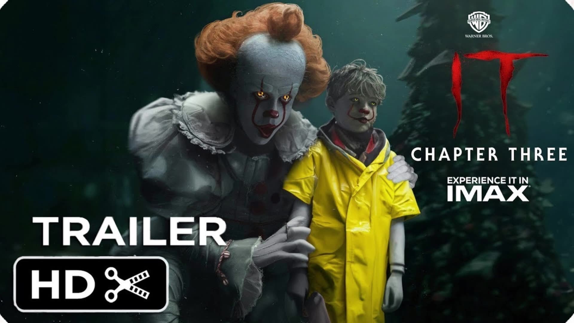 IT Chapter 3 Welcome to Derry – Teaser Trailer Warner Bros Pennywise ...