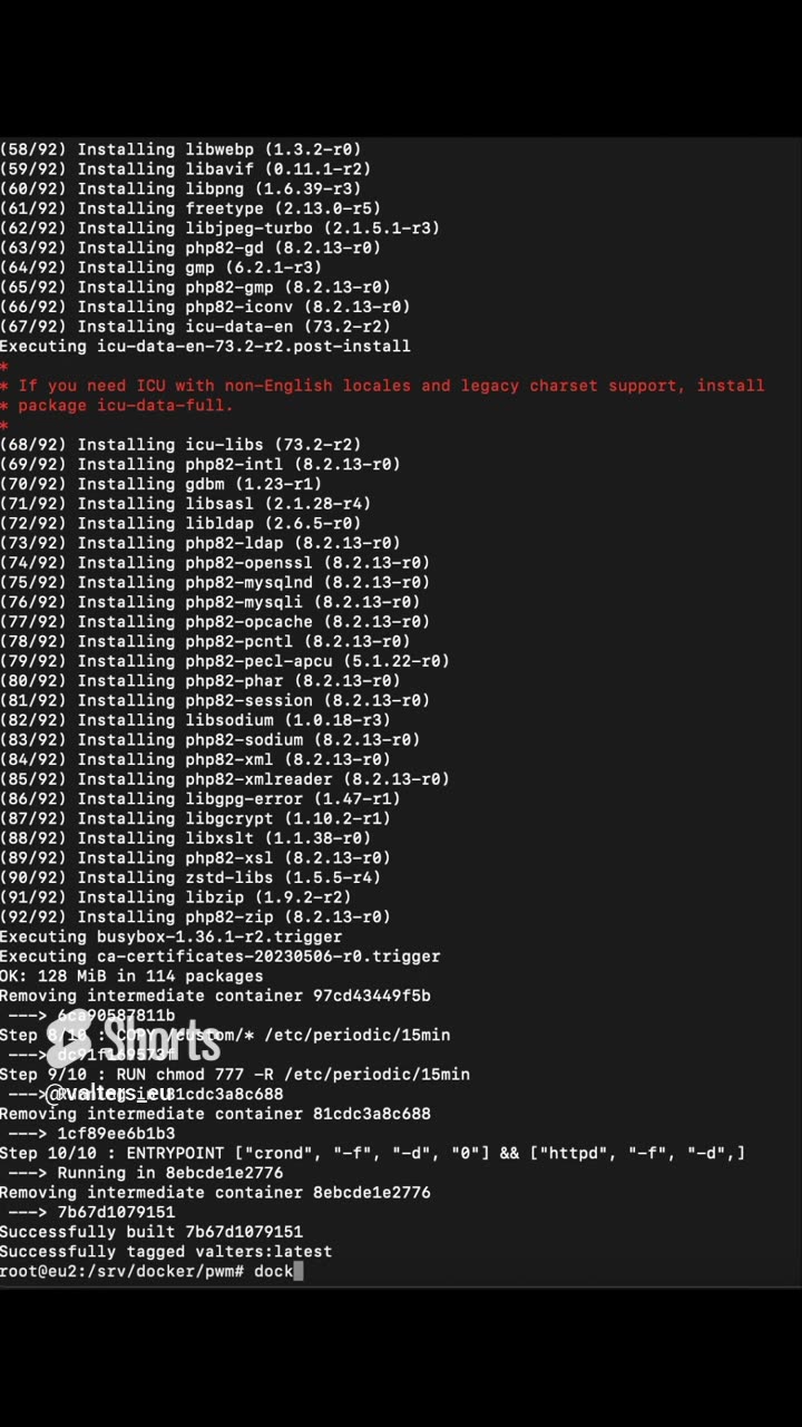 How to build #docker #container image #shorts #short #viral #developers ...