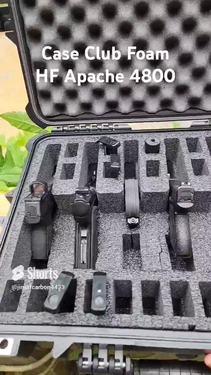 Harbor Freight Apache 4800 and Case Club Foam