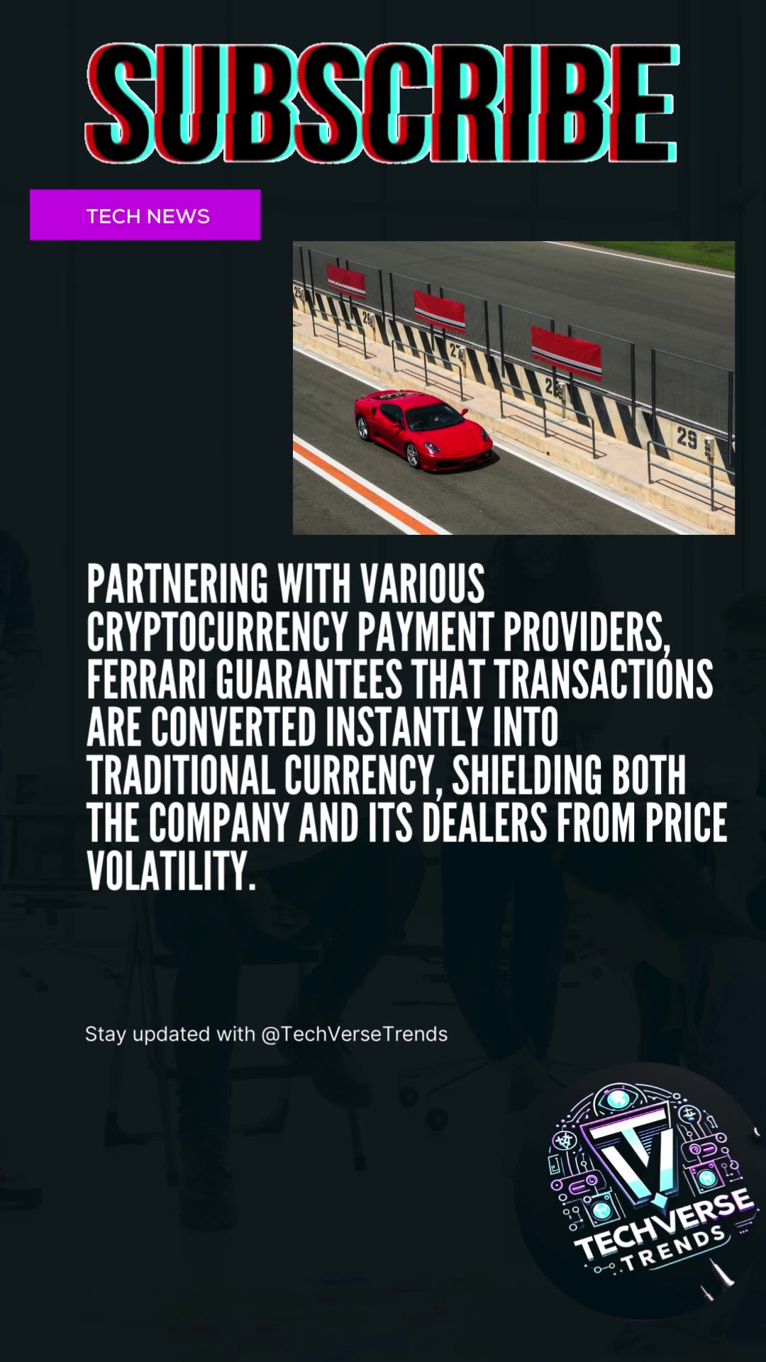 Ferrari Expands to Europe: Now Accepting Bitcoin and Crypto Payments