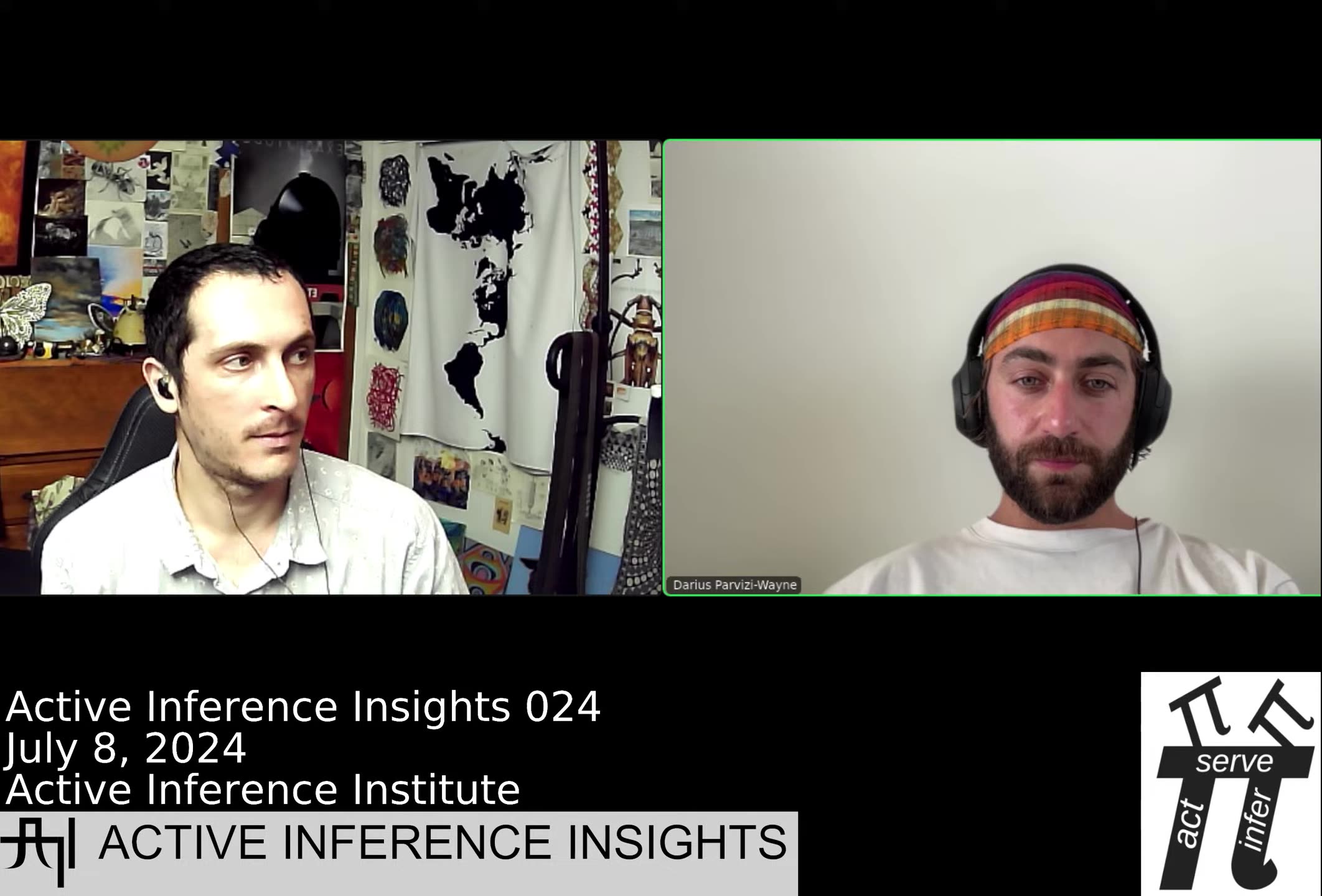 Active Inference Insights 024 ~ Darius Parvizi-Wayne (Season Finale ...