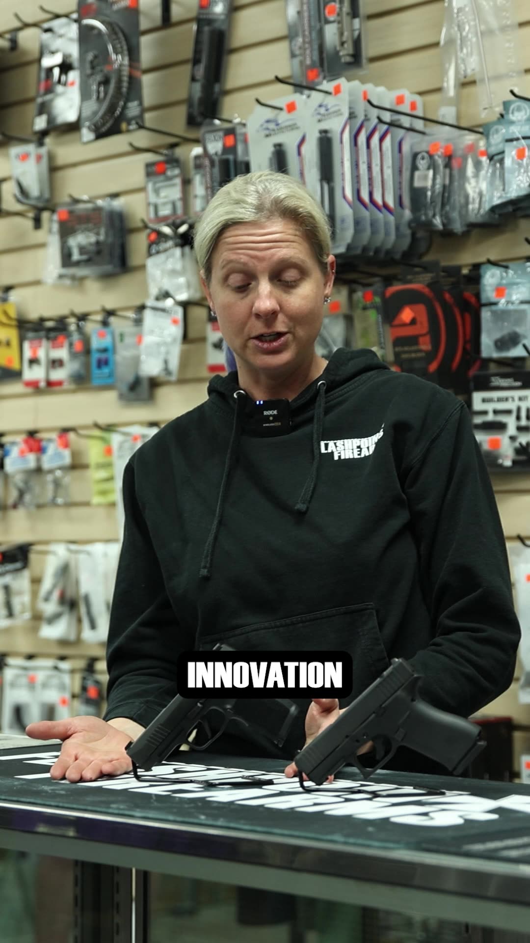 What are Mizz Tactical's favorite handguns?