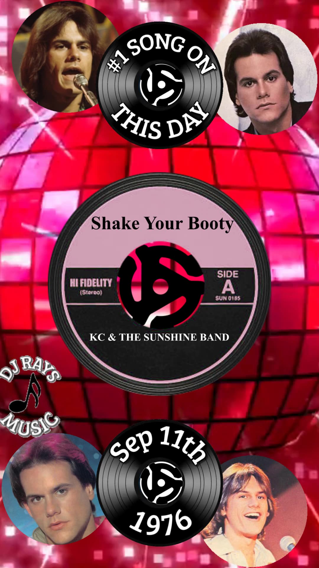 #1 SONG THIS DAY IN HISTORY! Sep 11th 1976 "Shake Your Booty" by KC & The Sunshine Band
