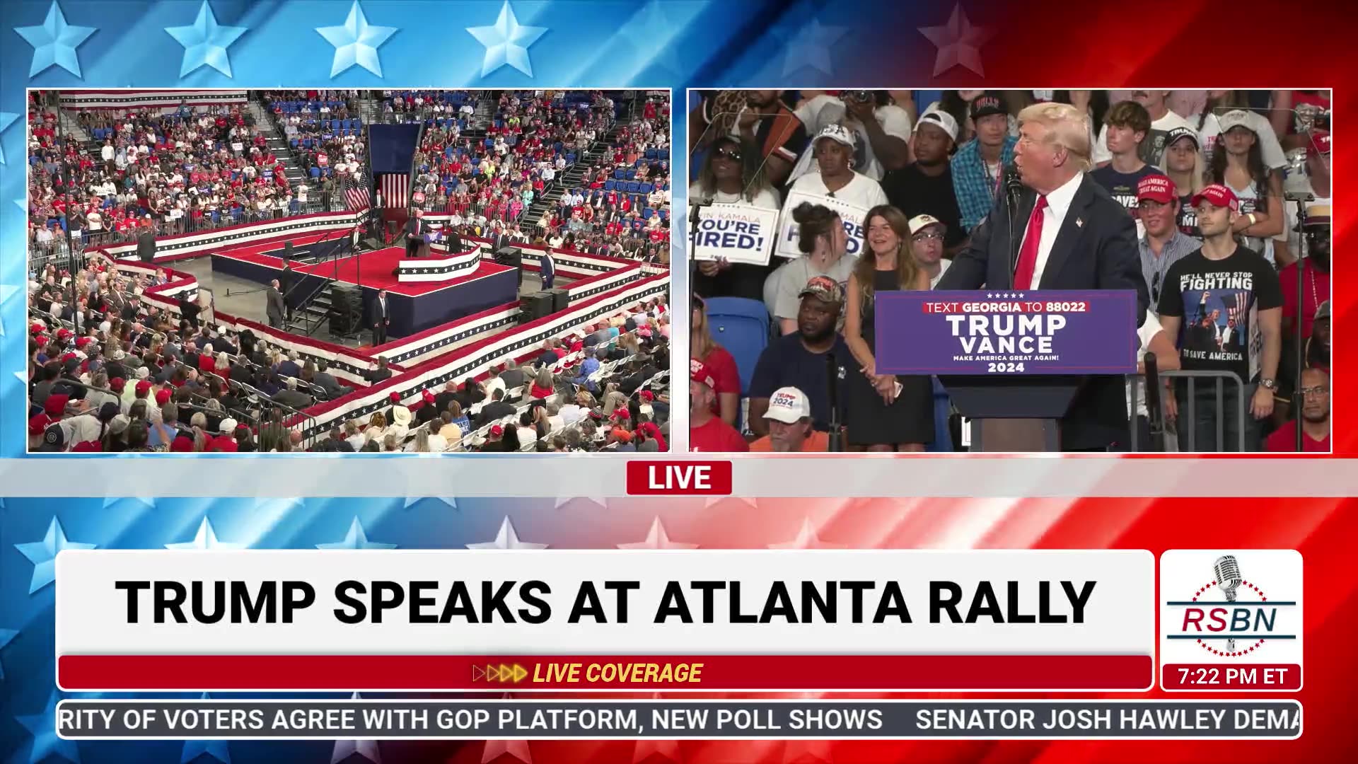 Trump Rally in Georgia: Trump Invites Atlanta Artist Onstage in Iconic ...