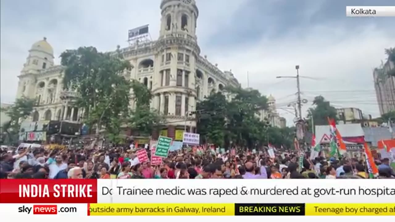 Indian doctors go on strike after trainee medic was murdered at ...