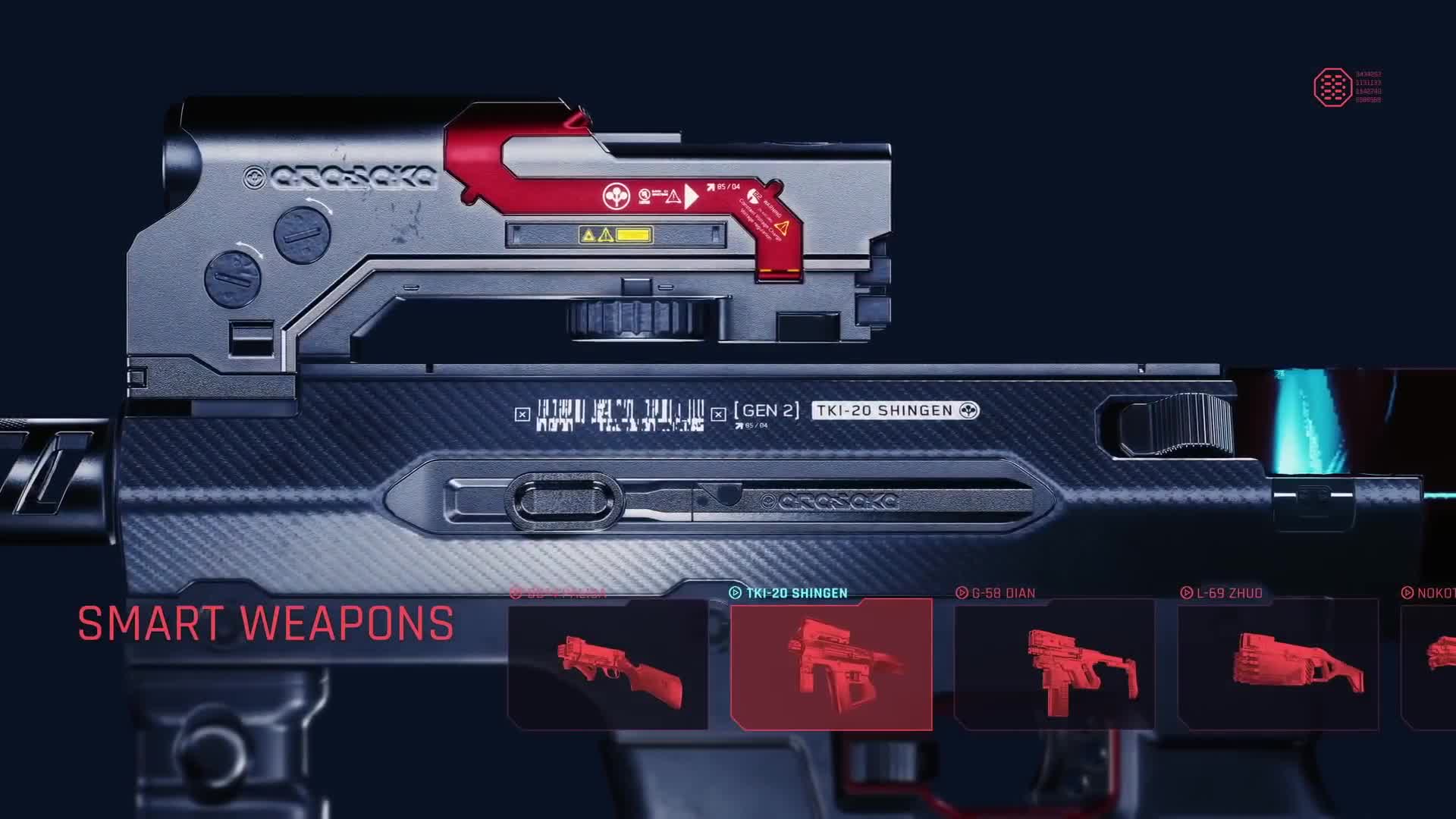 Cyberpunk 2077 Weapons Overview Trailer