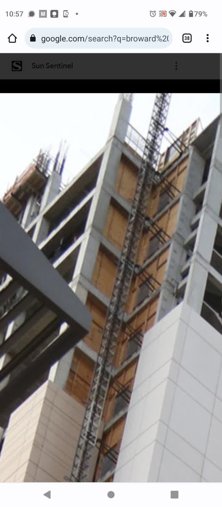 Broward County Courthouse appears to be t-beam and NOT plate-slab