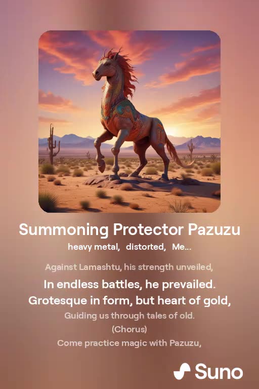 Summoning Protector Pazuzu by Tesla di Murbox