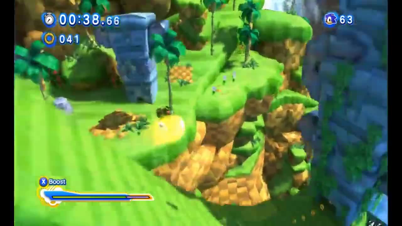 Let's Play Sonic Generations Destroyed City Escape, Overpowered Sonic ...