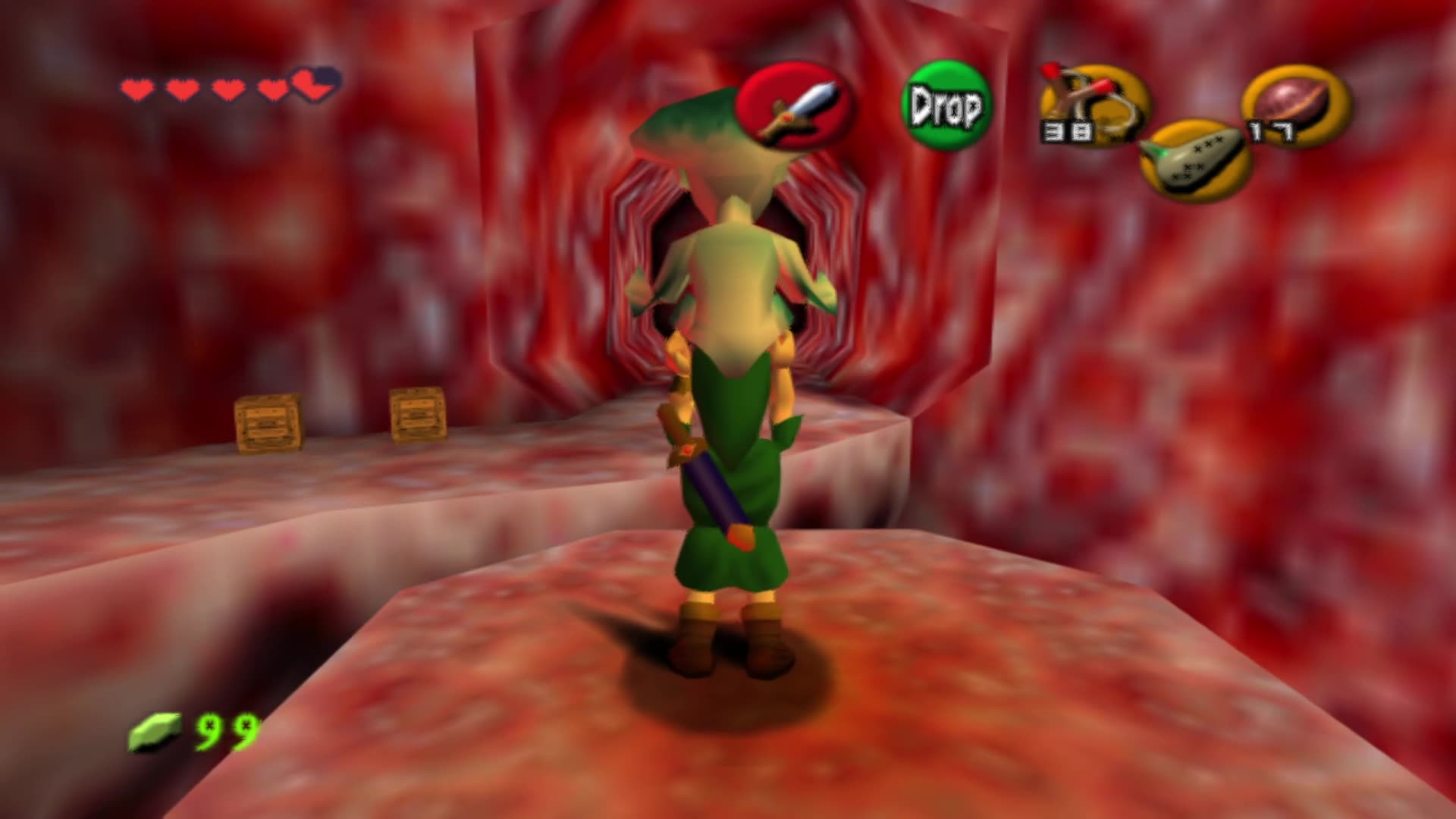 The Legend of Zelda: Ocarina of Time | Diving Game, Inside Jabu-Jabu's ...