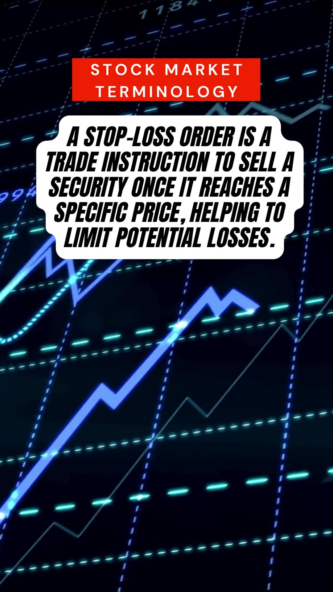 Stop-Loss Orders Explained #StopLoss #TradingTips #TradingEducation