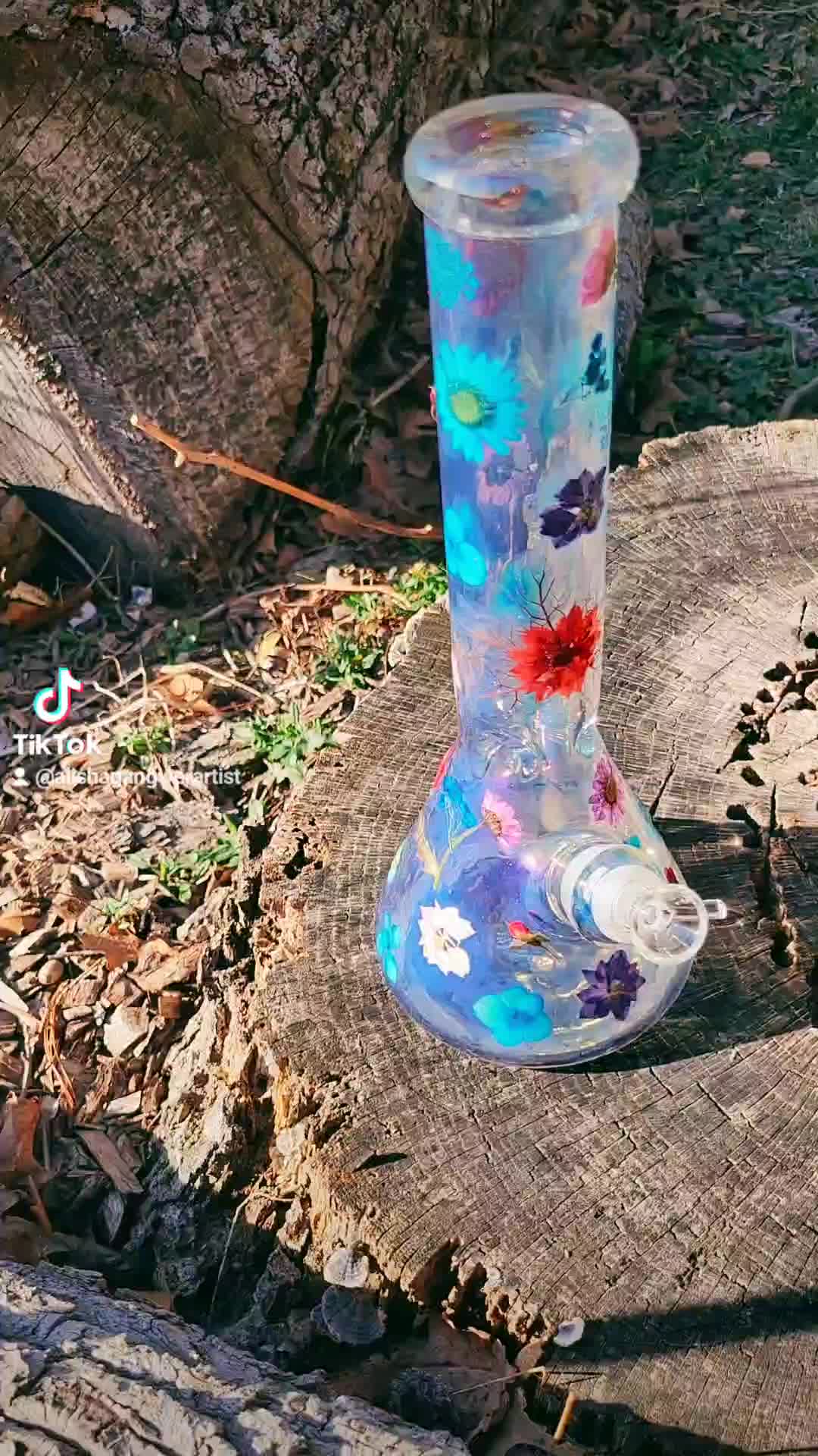 420 PEACE PIPES Hippy Flower Bong cannabis