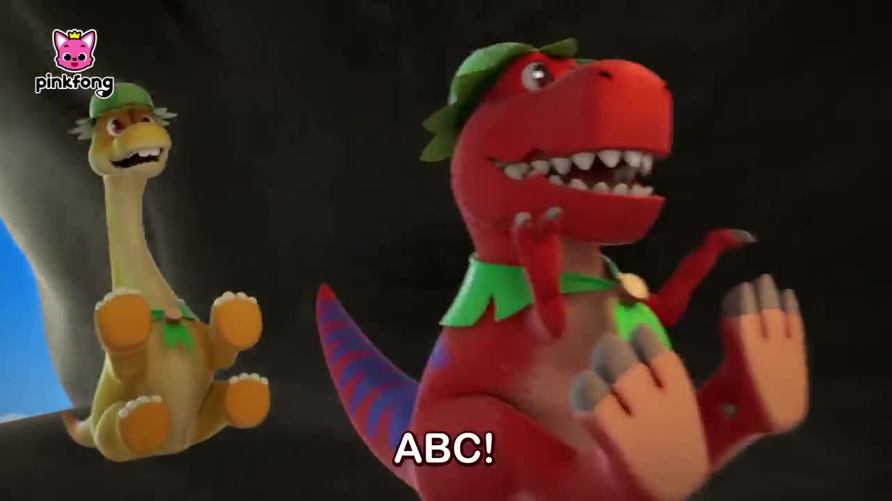LEARN ABC WITH DINOSAURS ! PINKFONG ! DINOSAUR CARTOON ! DINOSAURS FOR ...