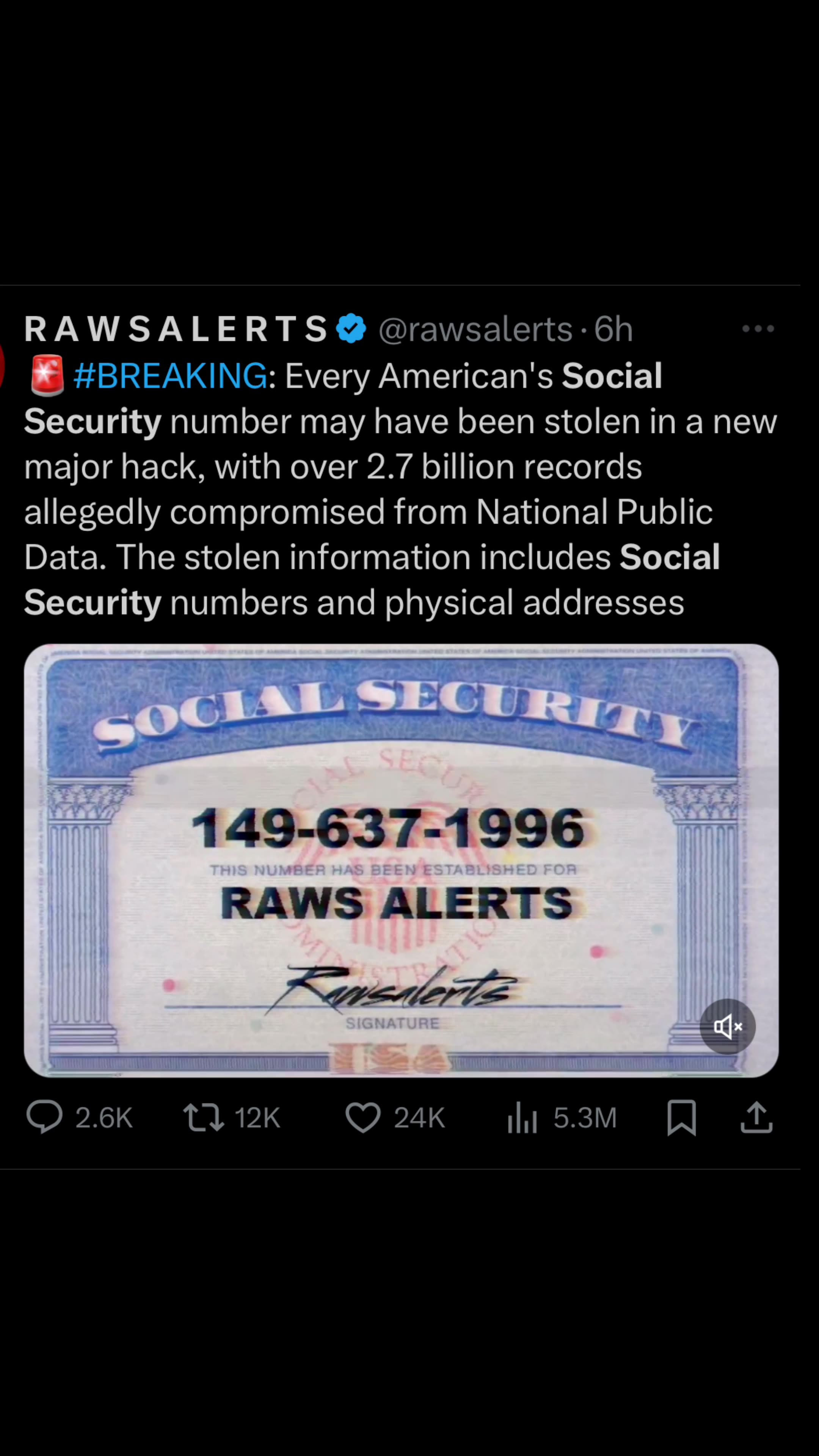 BREAKING | Every American’s Social Security Number and Personal Info ...