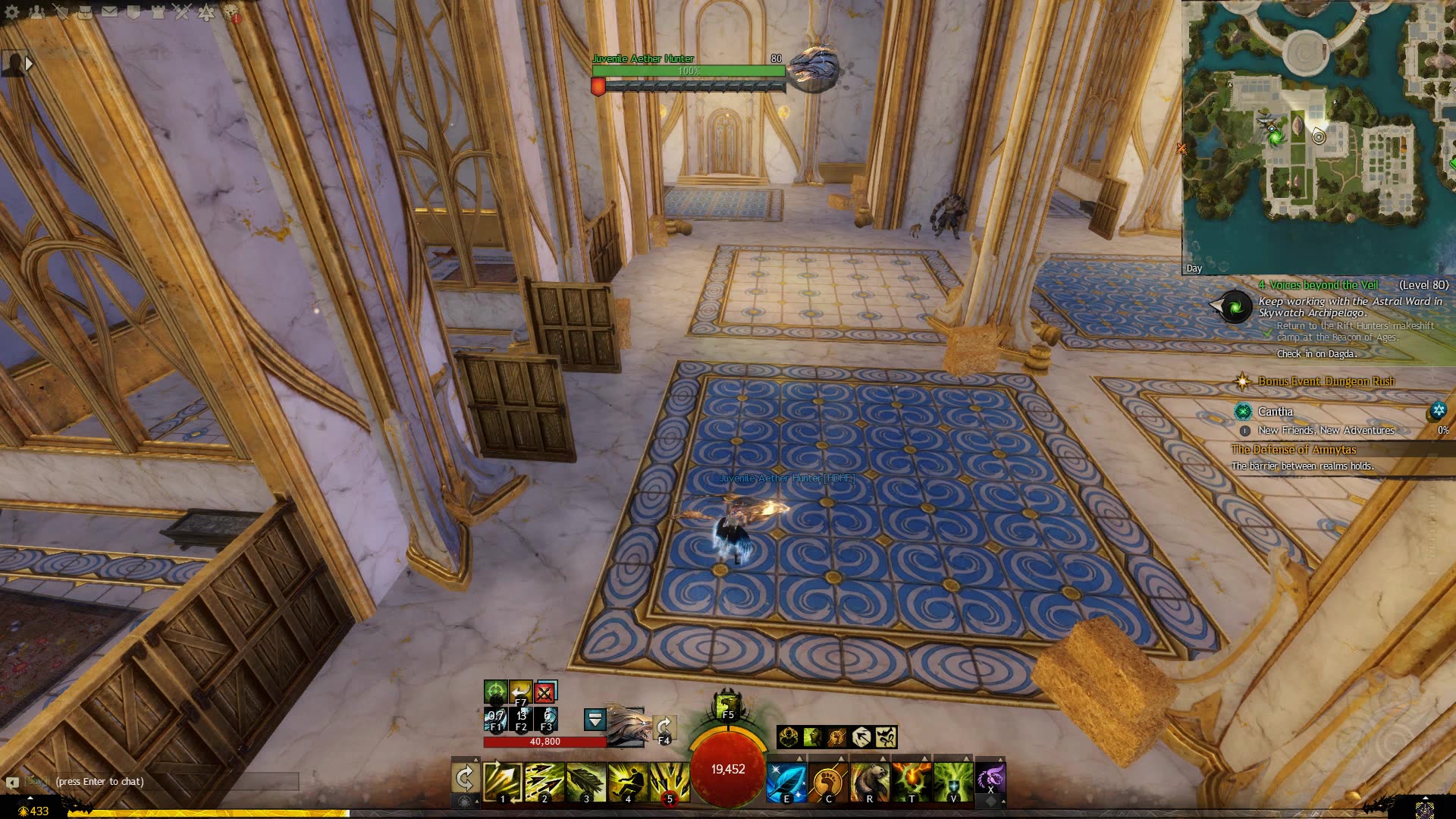 Gw2 - Ranger Juvenile Aether Hunter Pet Location (Amnytas)