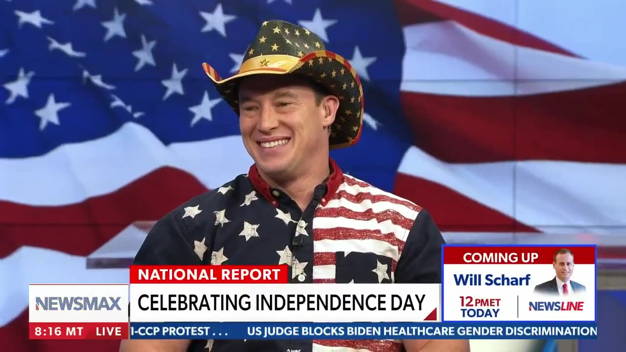 I absolutely love Independence Day: Carl Higbie