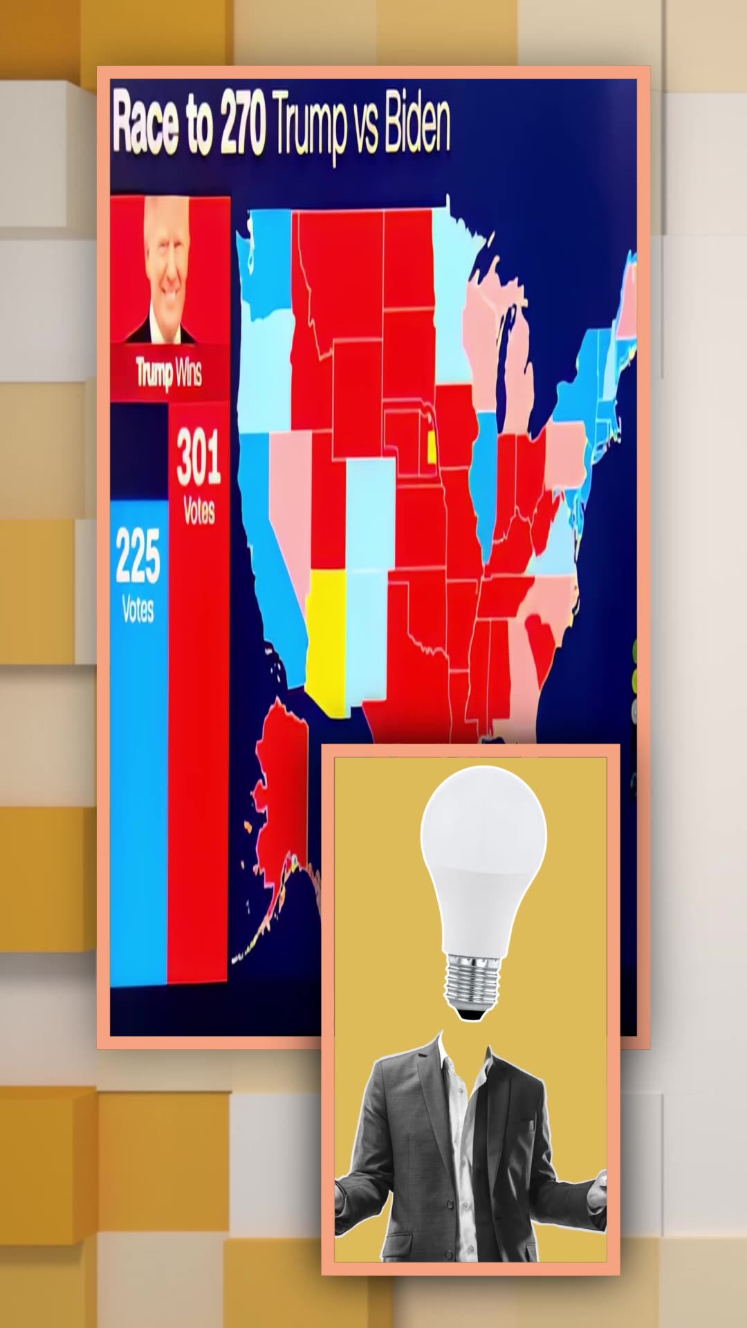 CNN Projections, Trump Poised for Landslide Victory