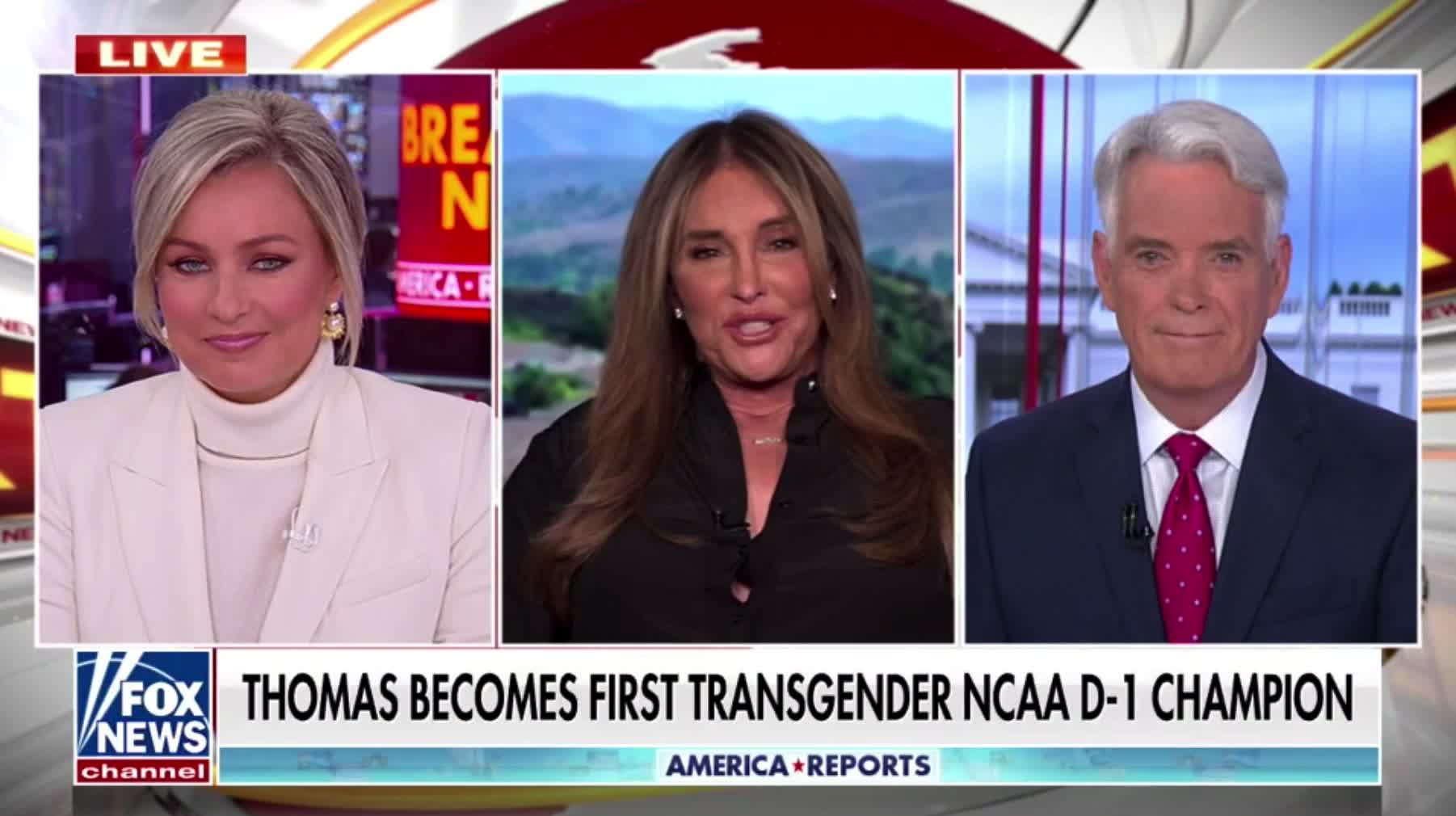 Caitlyn Jenner reacts to Lia Thomas' NCAA win Caitlyn Jenner reacts to Lia Thomas' NCAA win