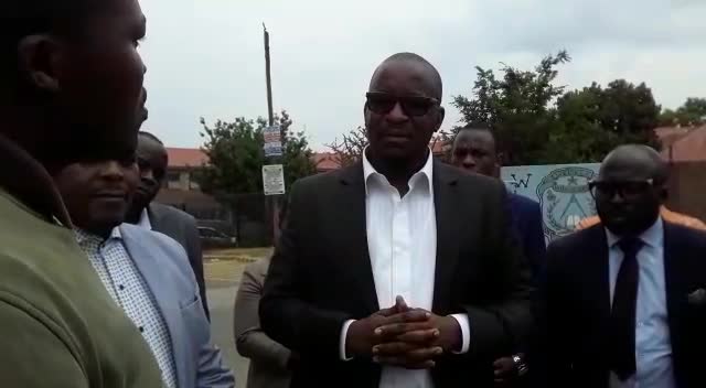 Gauteng MEC for Education Matome Chiloane